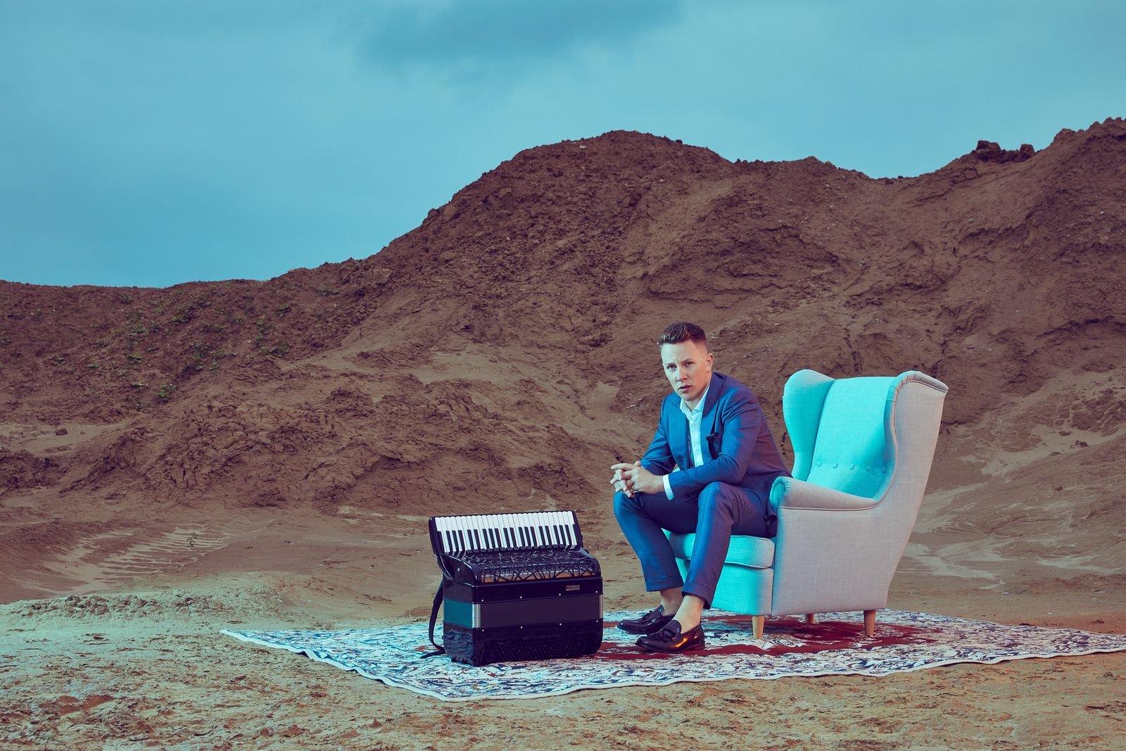 Akkordeonist Martynas Levickis gibt Konzerte in Pasewalk und Ulrichshusen