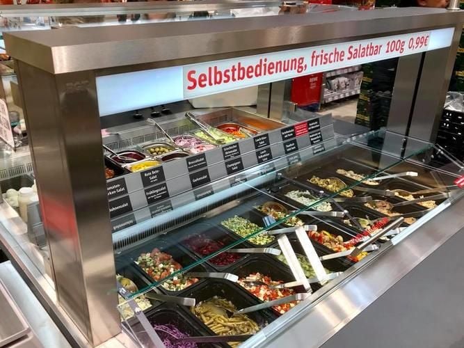 Neue Frischetheke in Betrieb
