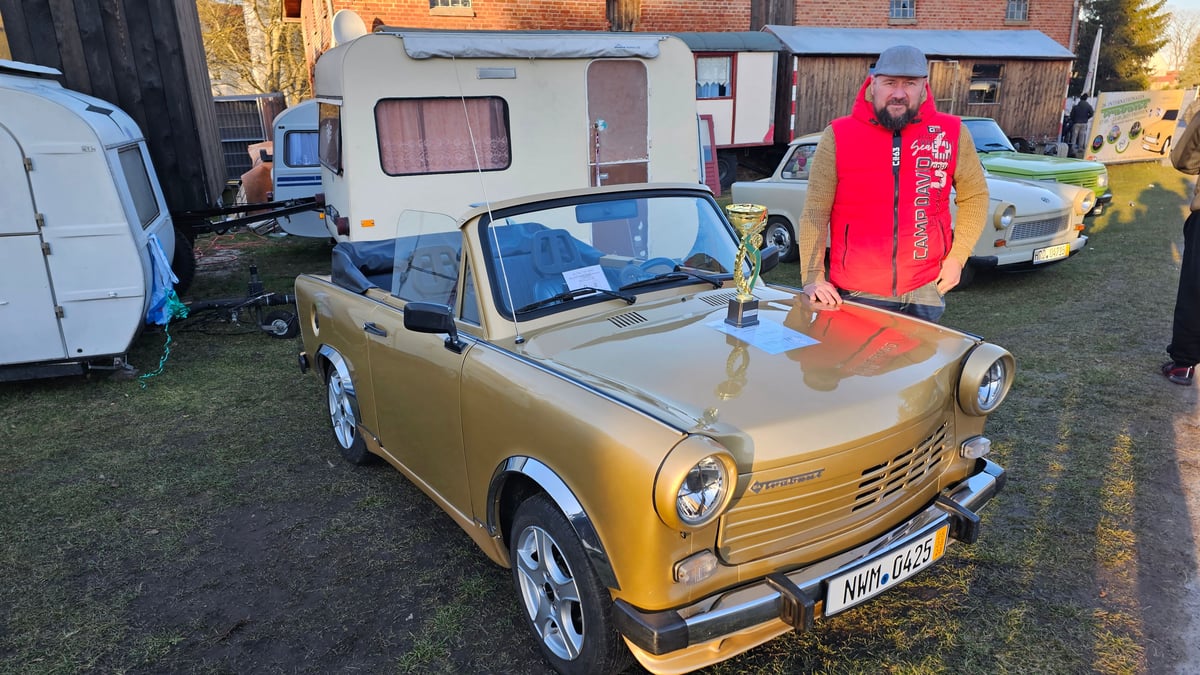 Der schönste Trabi strahlt in Bronze