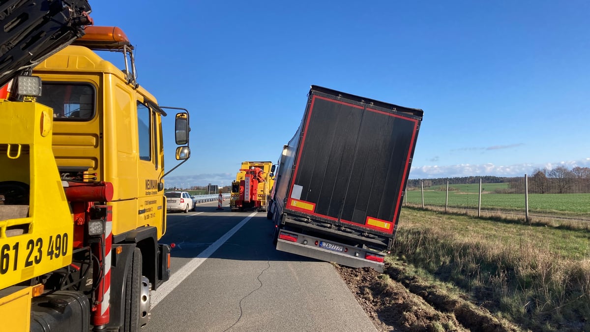 Lkw–Unfall auf A20 — Verkehrsbehinderungen erwartet