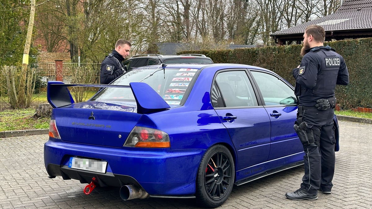 Viel mehr illegale Autorennen in MV: Kontrollen an „Carfriday“