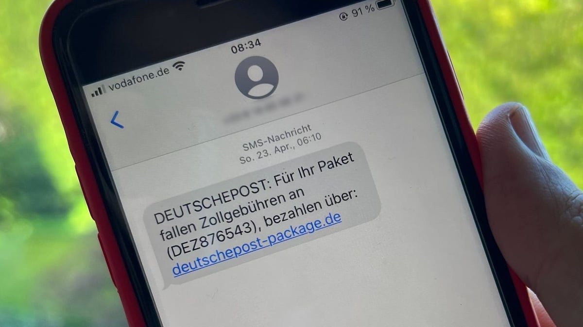 Betrügerische Zollgebühren–SMS nehmen stark zu