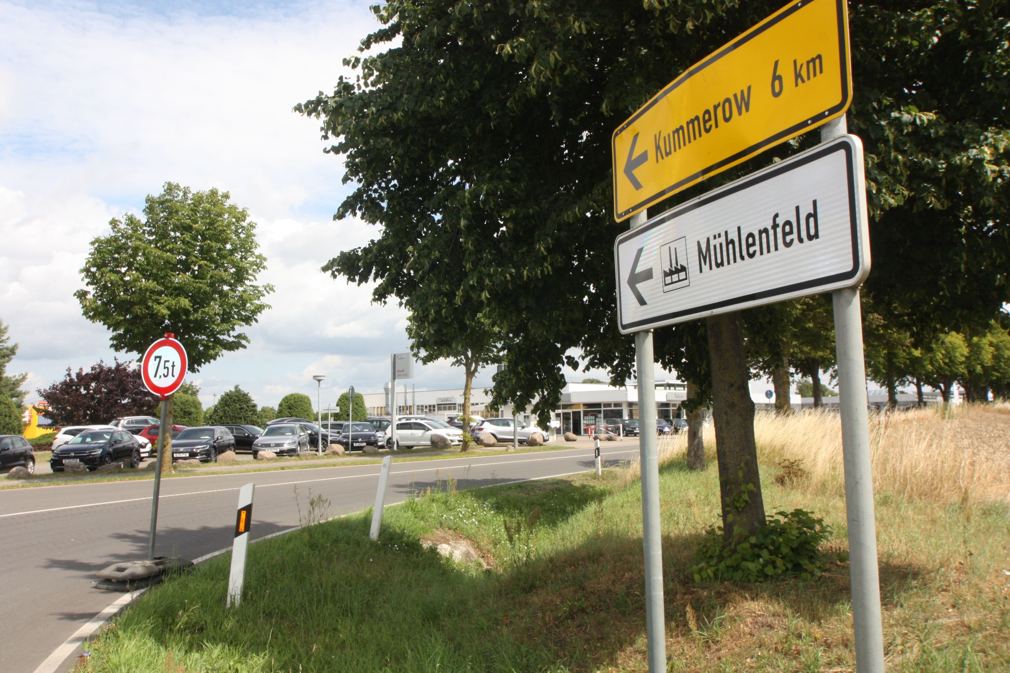 Nach Sperrung auf B104 sind nun Umleitungsstrecken kaputt