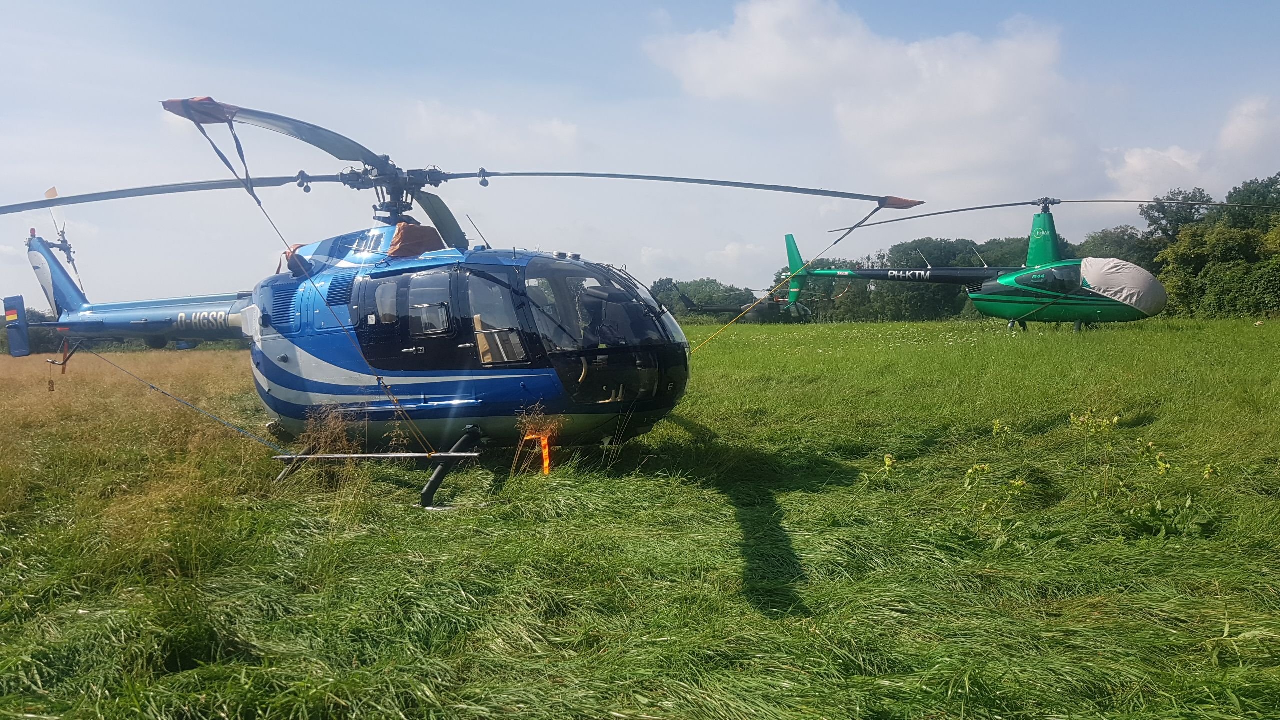Mit dem eigenen Hubschrauber nach Mecklenburg – und weiter nach Rügen