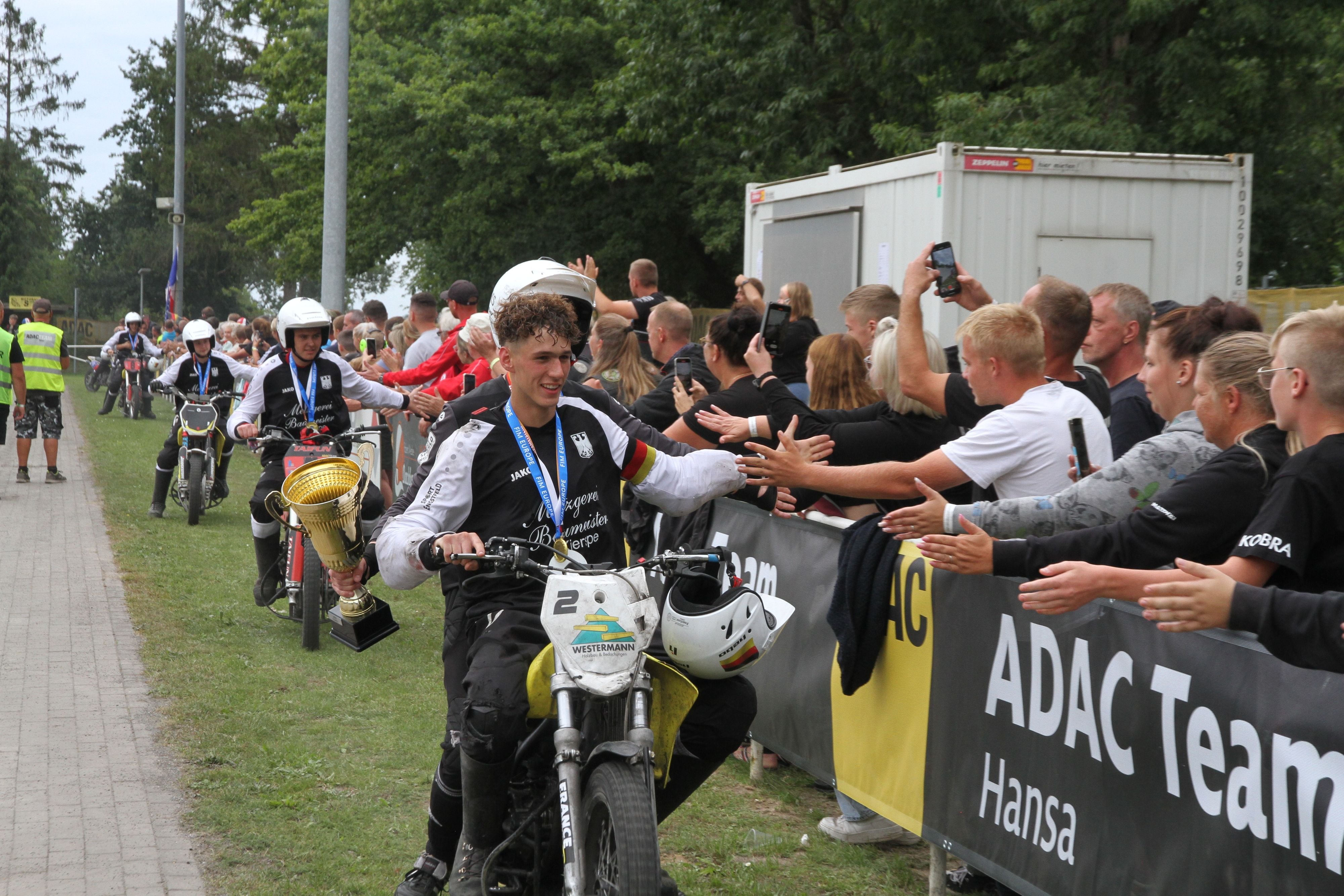 Nach der Europameisterschaft herrscht Sonnenschein-Stimmung in Jarmen
