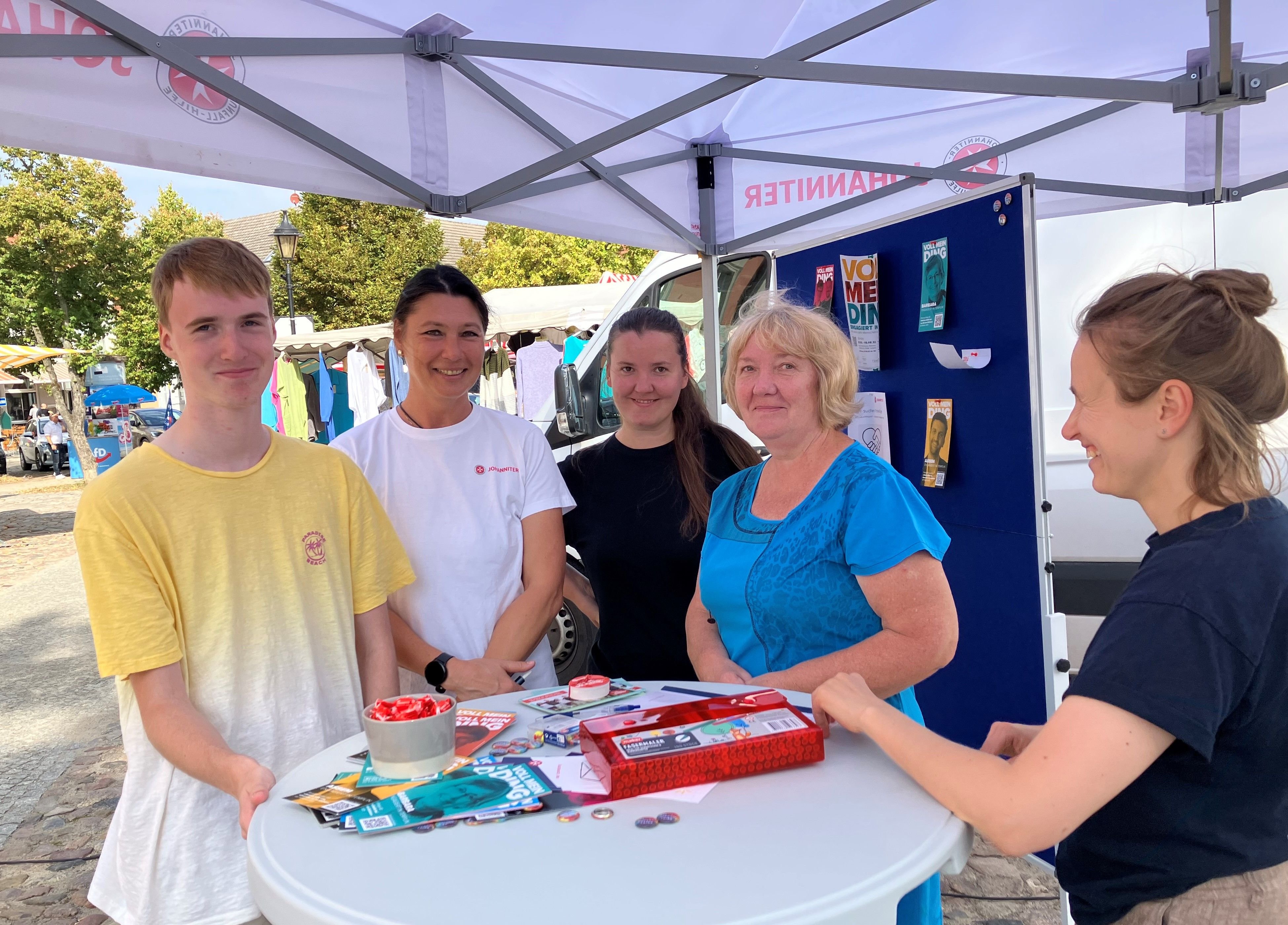 „Wetten, dass ...“ auf dem Templiner Markt