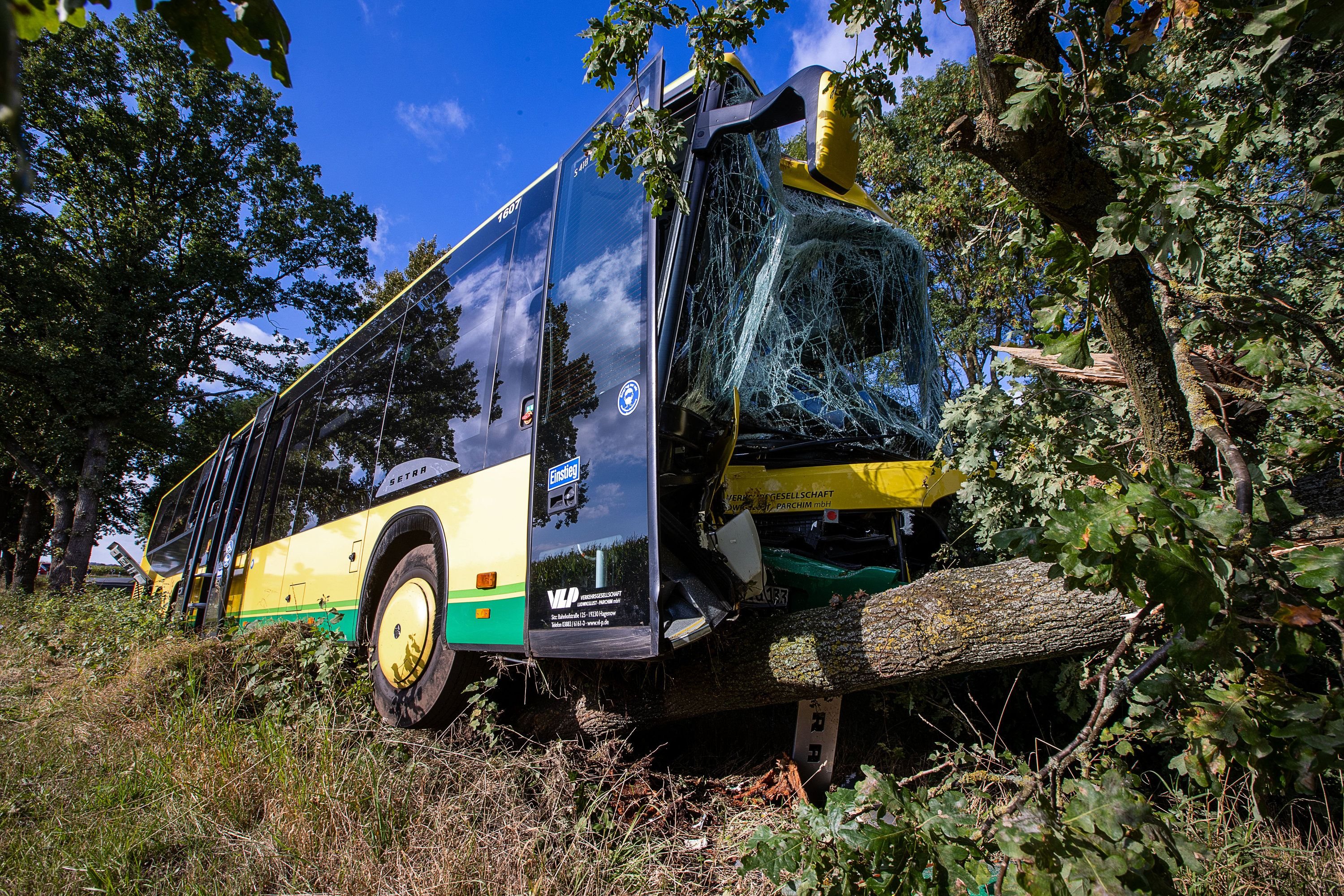 Schulbusunfall mit mehreren Verletzten - Fahrer vor Gericht