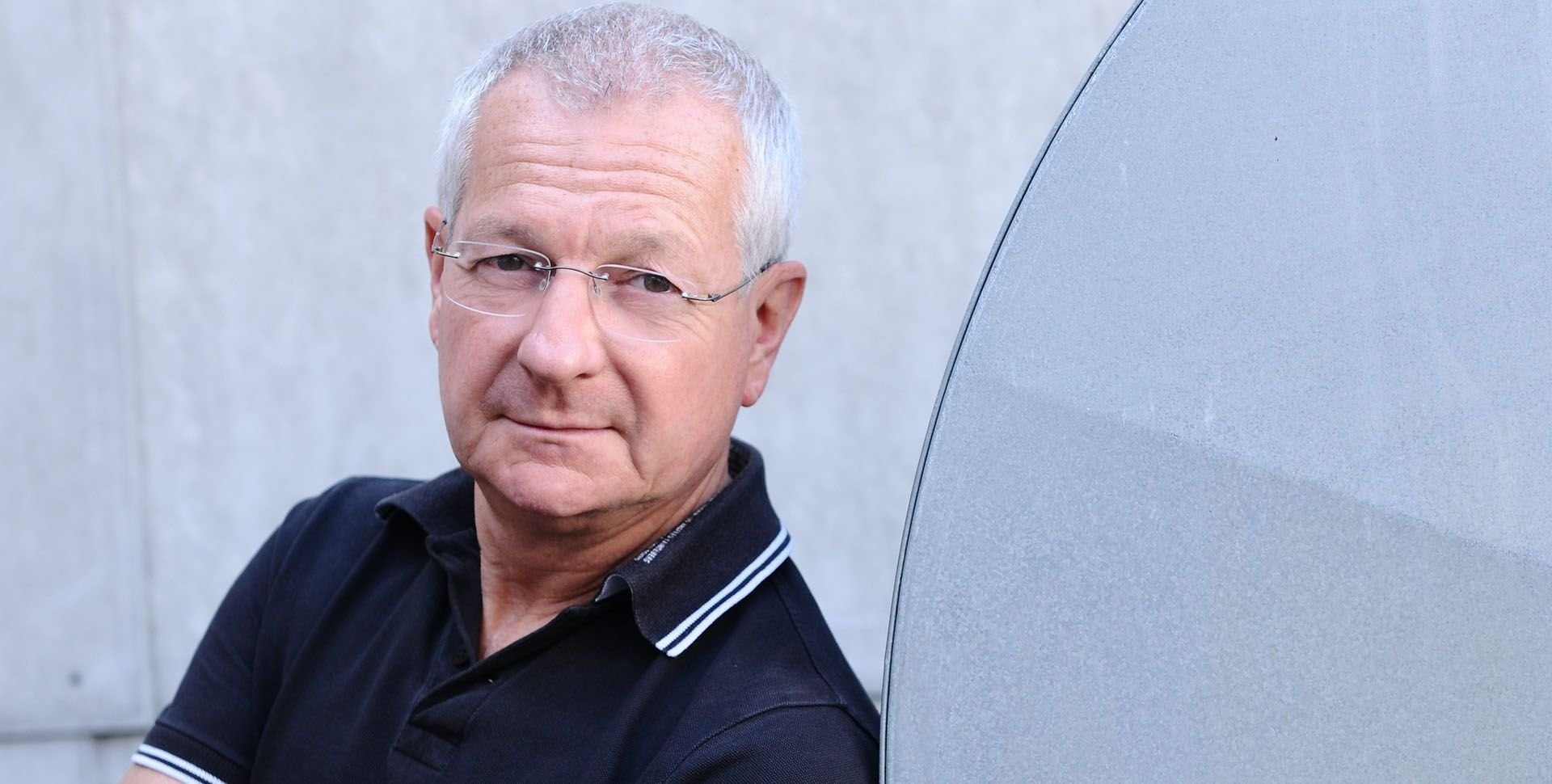 Autor Patrik Baab liest am Haff aus seinem Buch