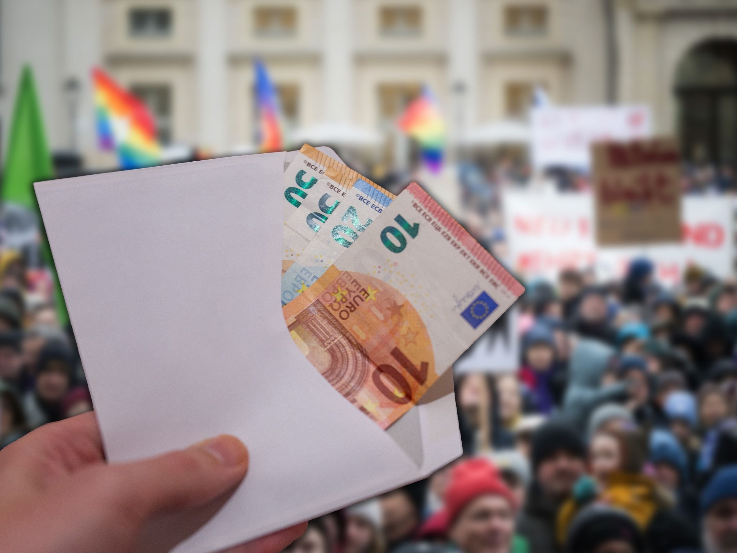260 Euro für Teilnahme an Demo gegen Rechts? Die Mär vom „Demogeld“