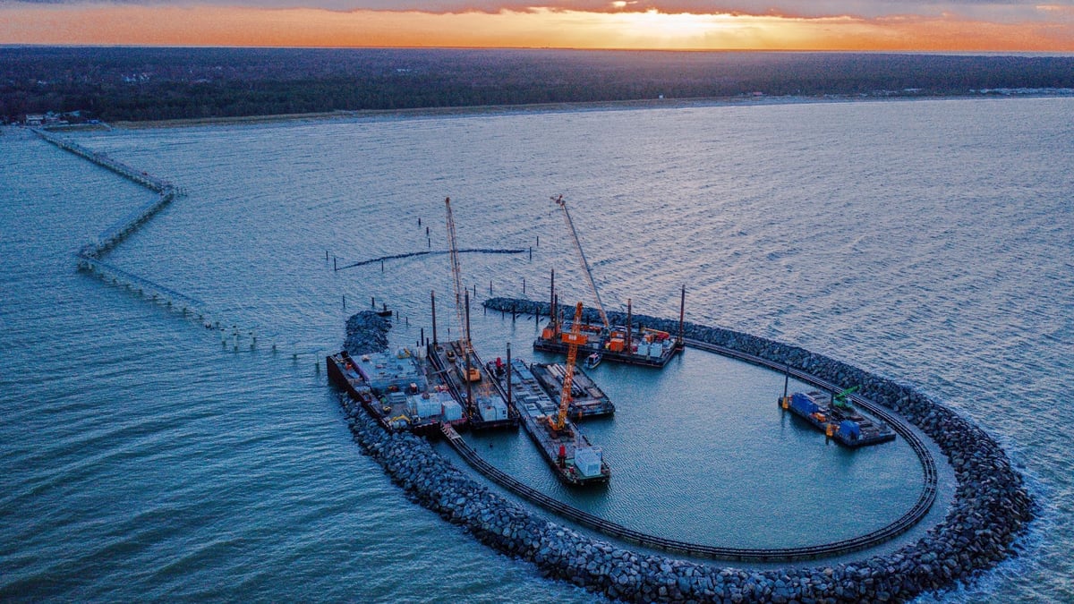 Neue Insel in der Ostsee mit bester Aussicht auf den Darß