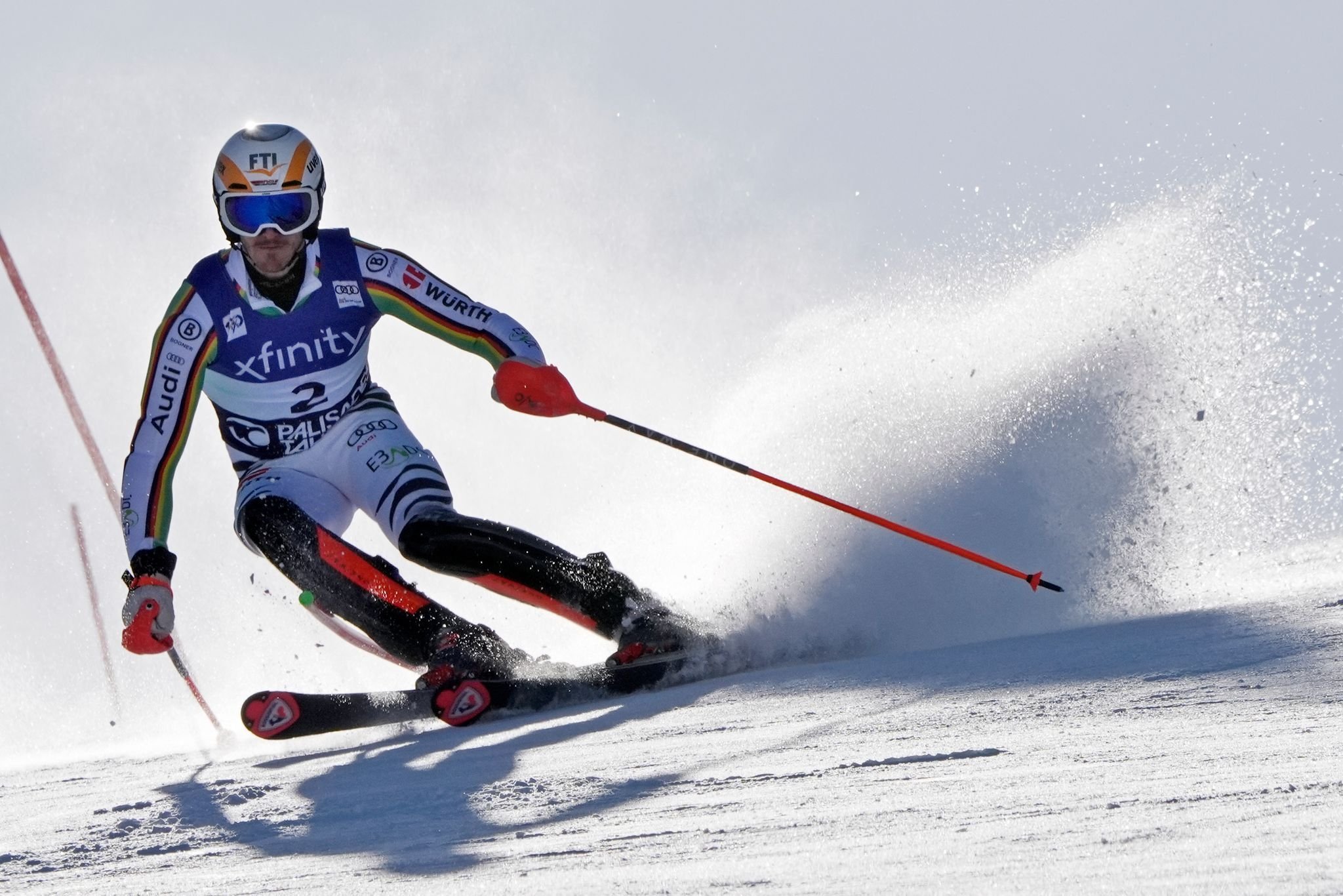 Slalomfahrer Straßer Dritter bei Weltcup in den USA