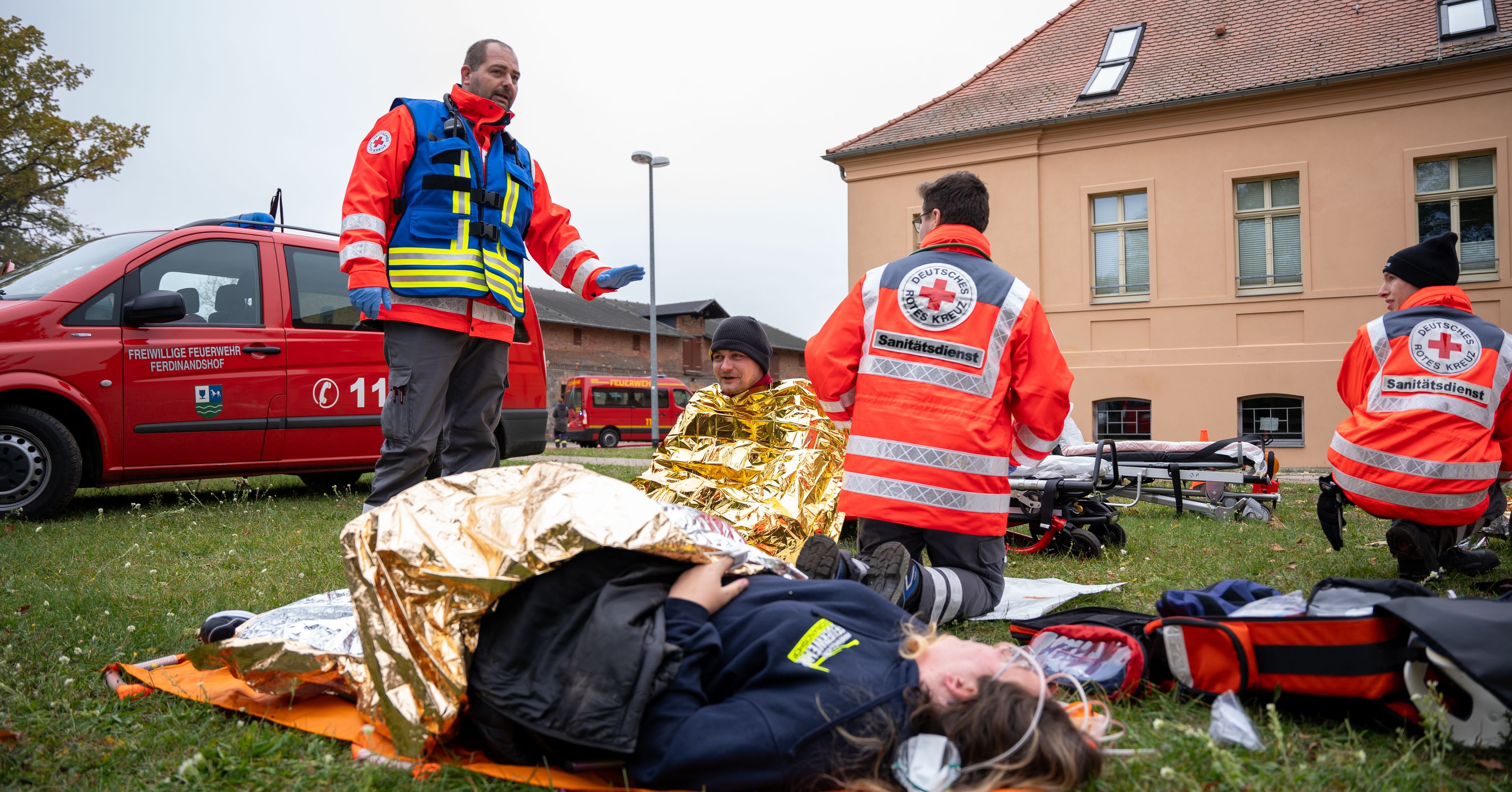 Warum die Retter vom Katastrophenschutz selbst Hilfe brauchen