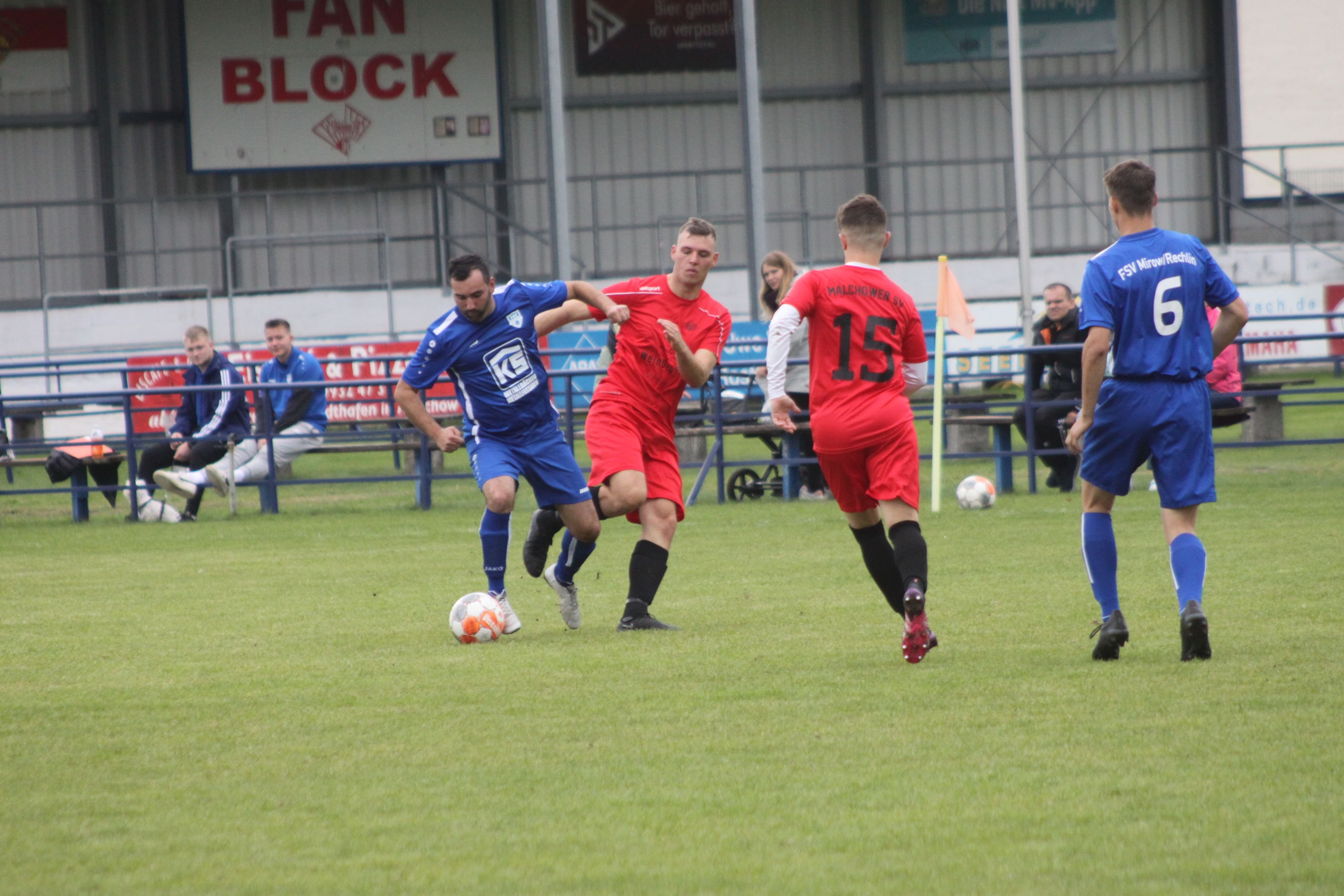 Der FSV Mirow/Rechlin gewinnt in Malchow klar