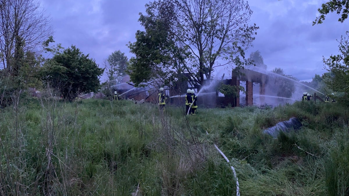 Polizei ermittelt zu erneutem Brand in Laave