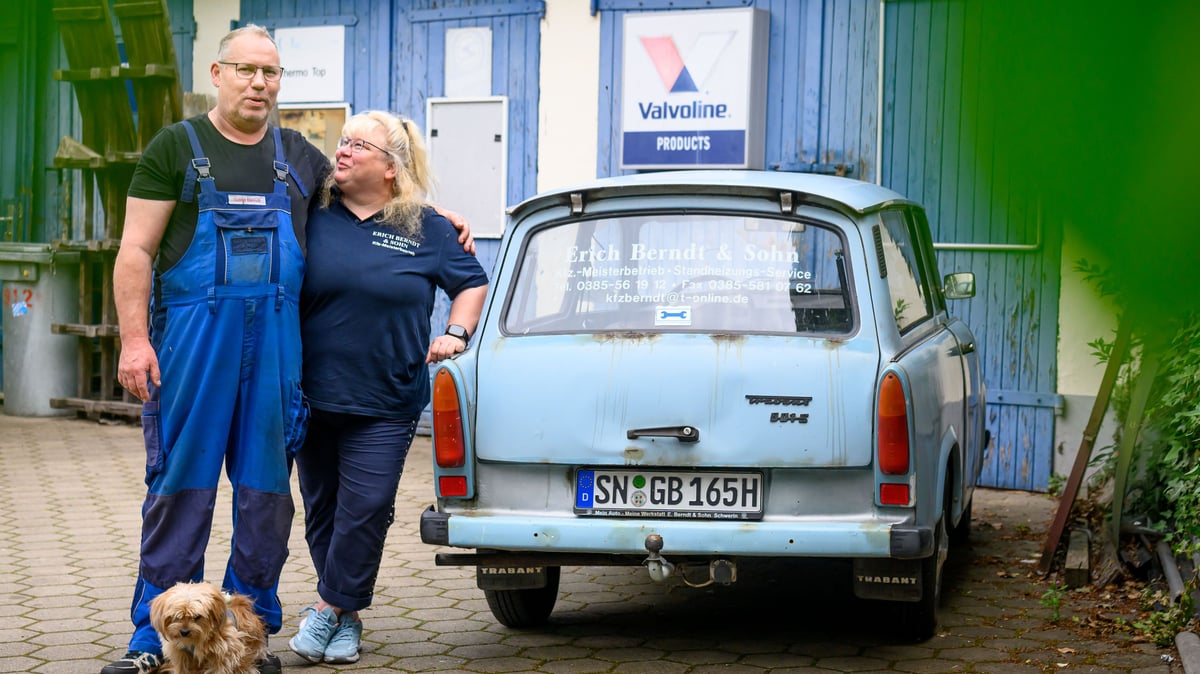 „Will ja sonst keiner machen.“ Kfz-Meister Guido Berndt repariert DDR-Autos