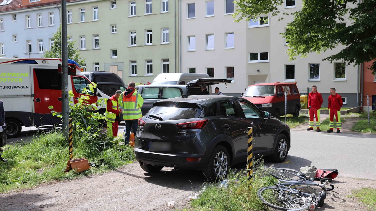 Horror-Unfall mit einer Toten in Rostock