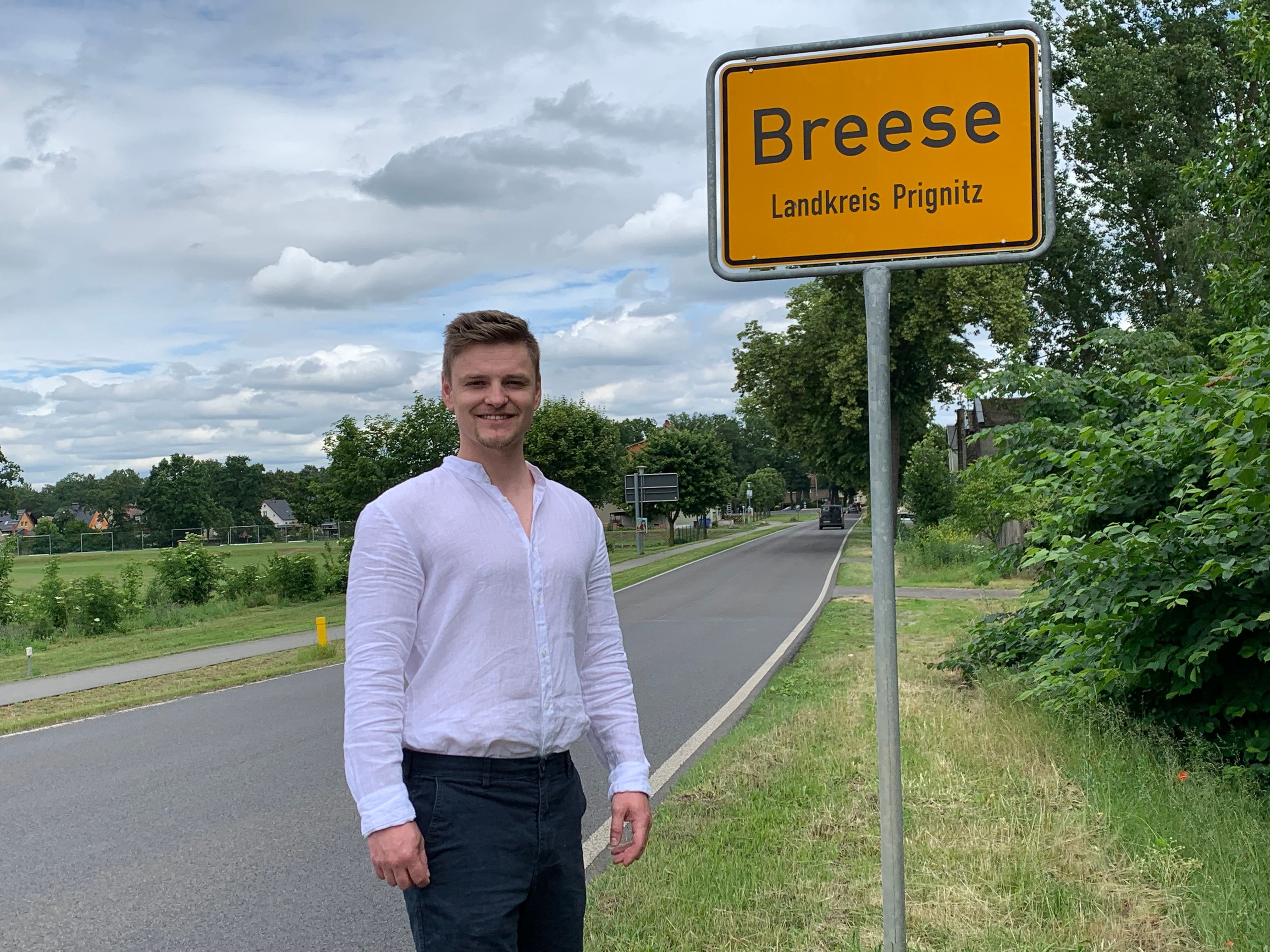 Das ist der neue Bürgermeister der Gemeinde Breese