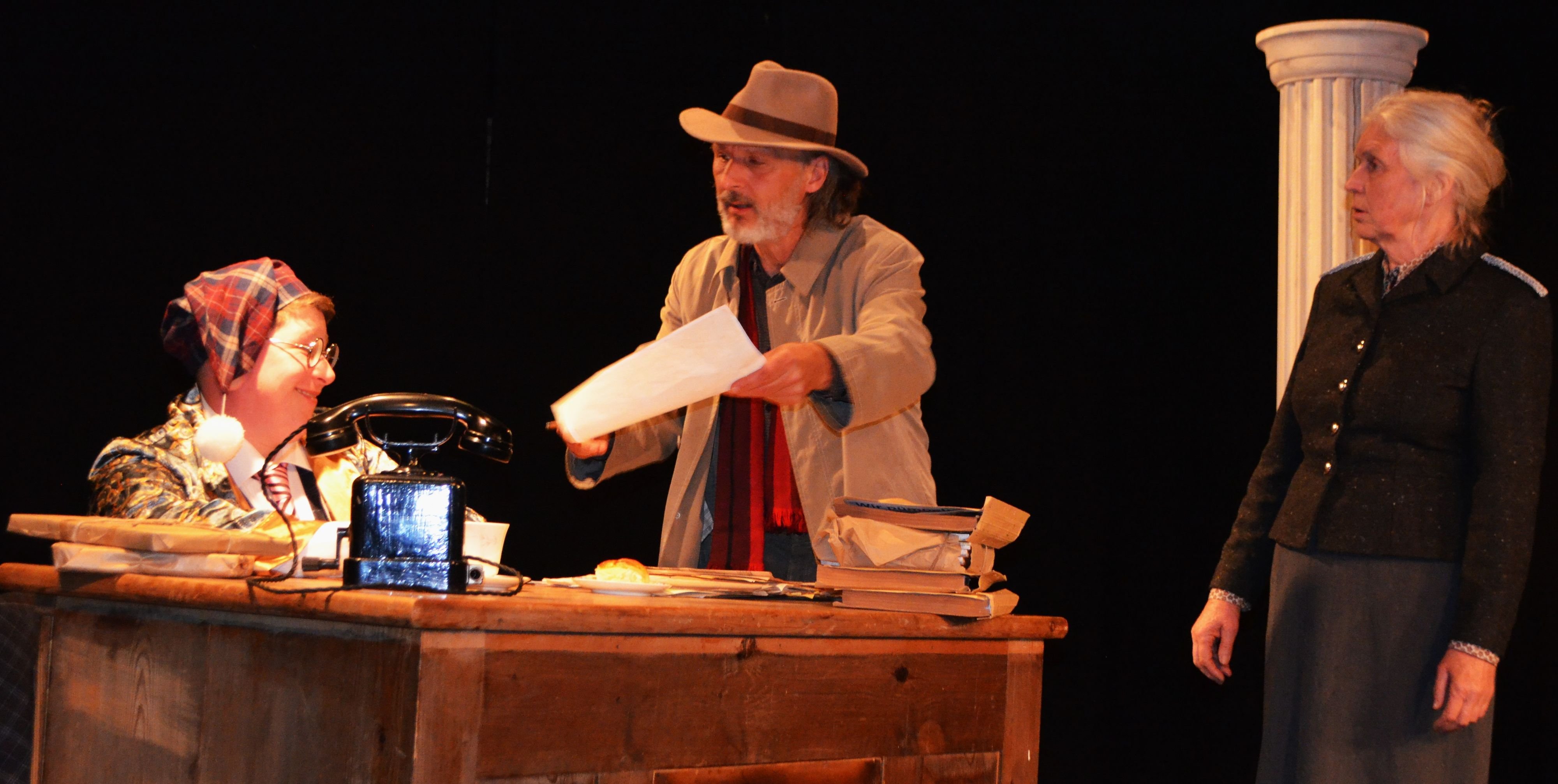 In dieser Theaterscheune hebt sich der Vorhang zur Premiere