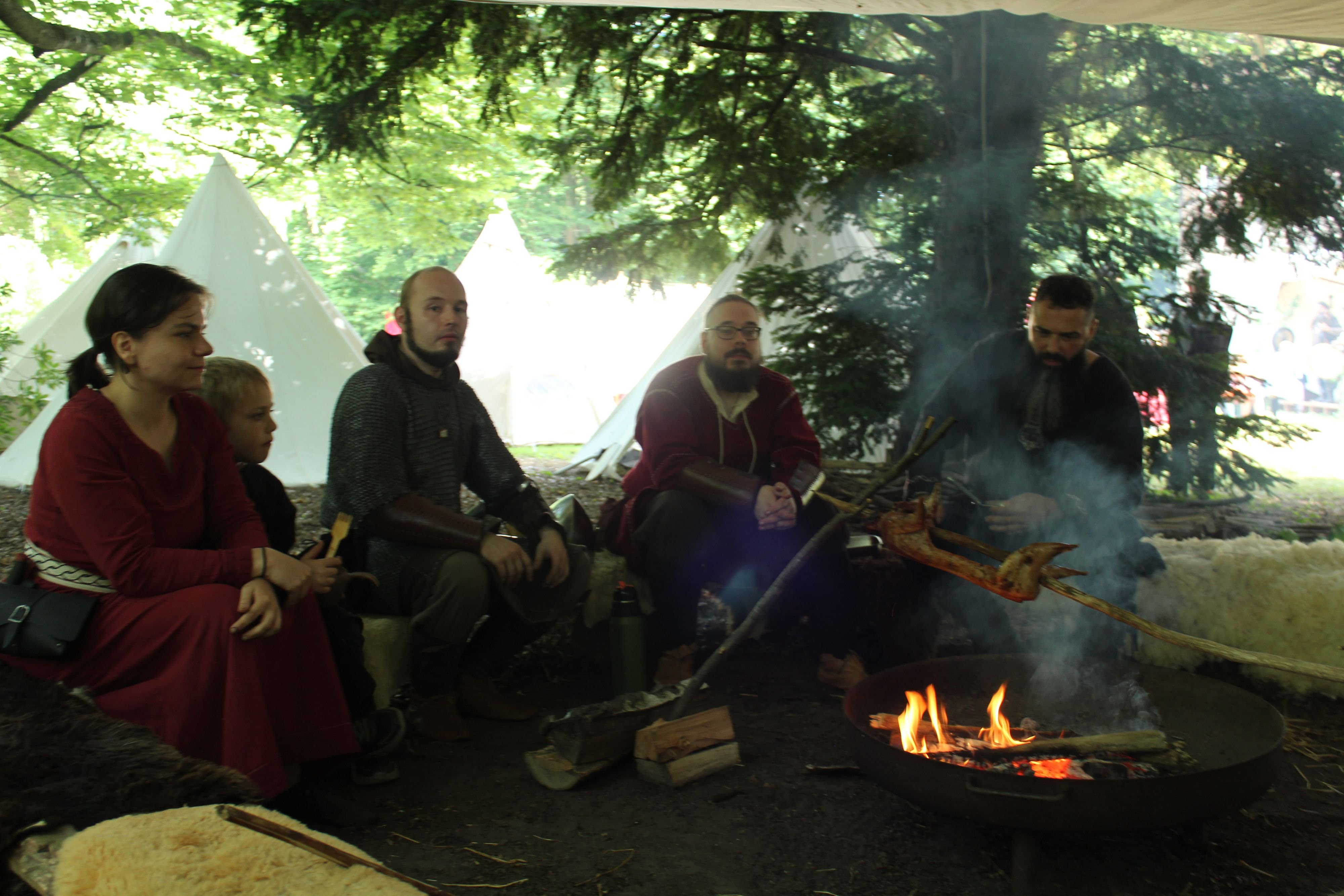 Plattenburgspektakel 2024: Im Wildniscamp die Natur erleben