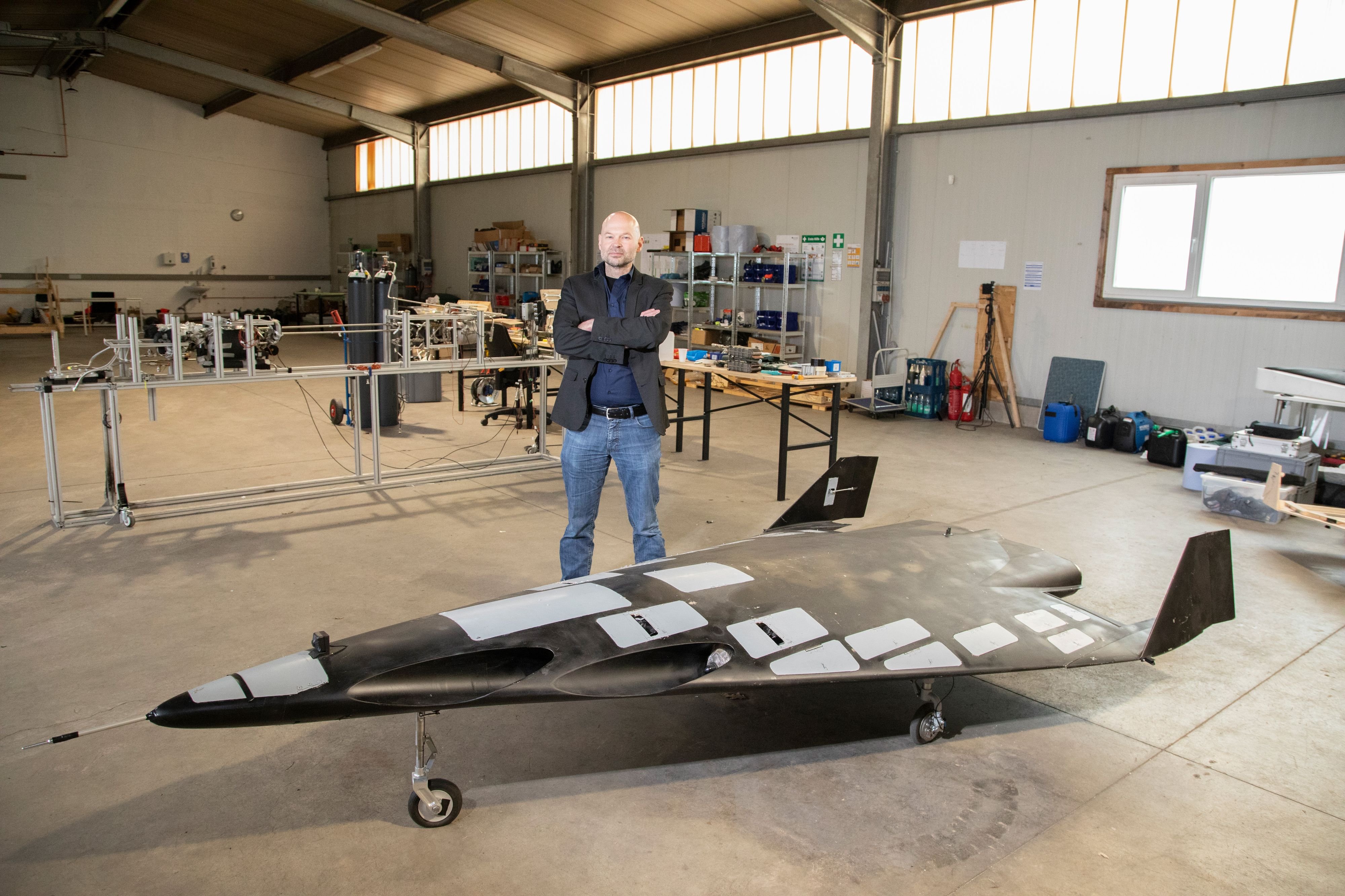 Alexander Kopp entwickelt eine Rakete, die Lasten ins All bringt.