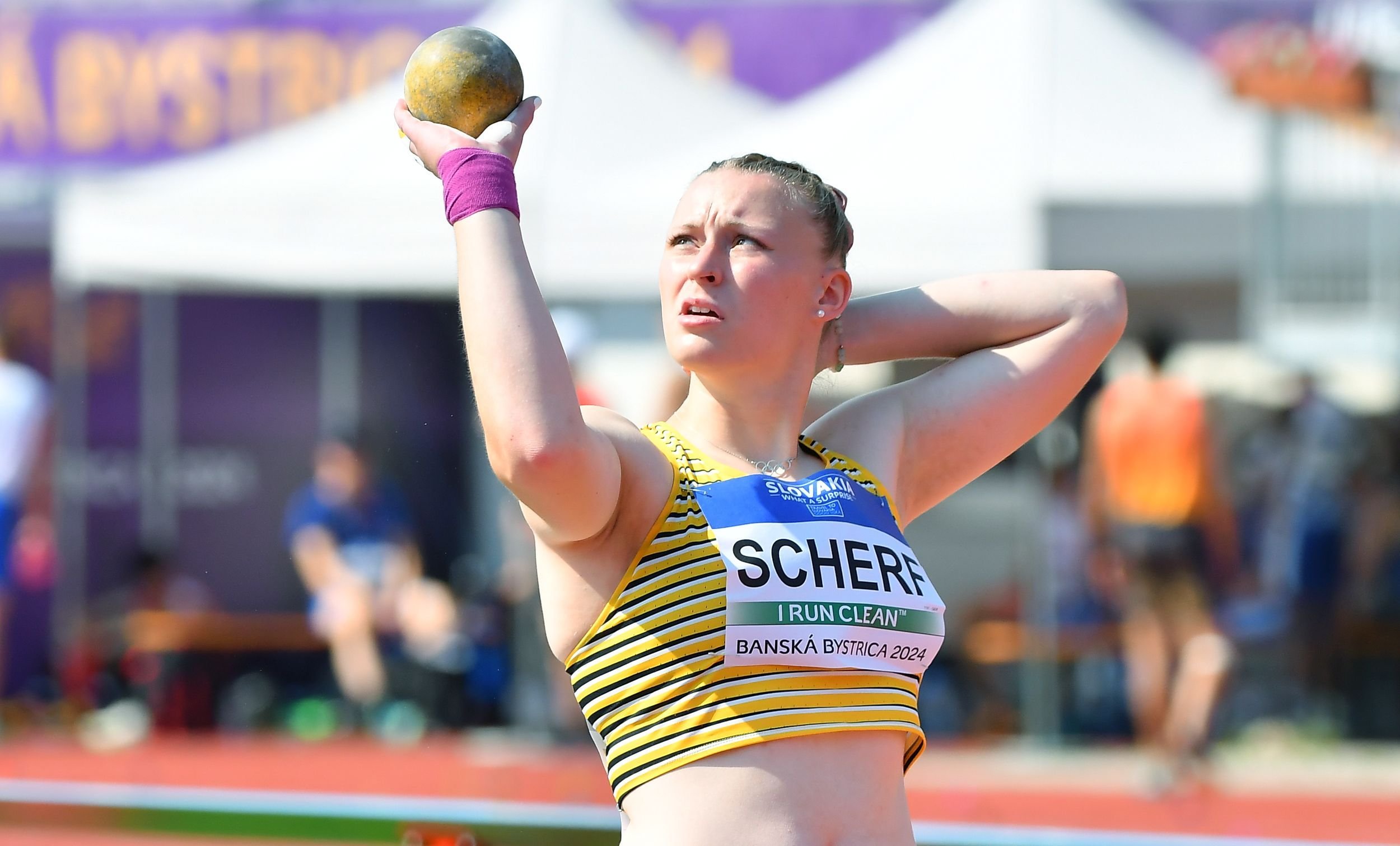 SCN-Kugelstoßerin Emily Scherf mit Bestweite ins EM-Finale