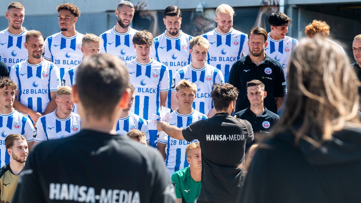 Fotos: Hansa Rostock zeigt Mannschaft für Saison 2024/25