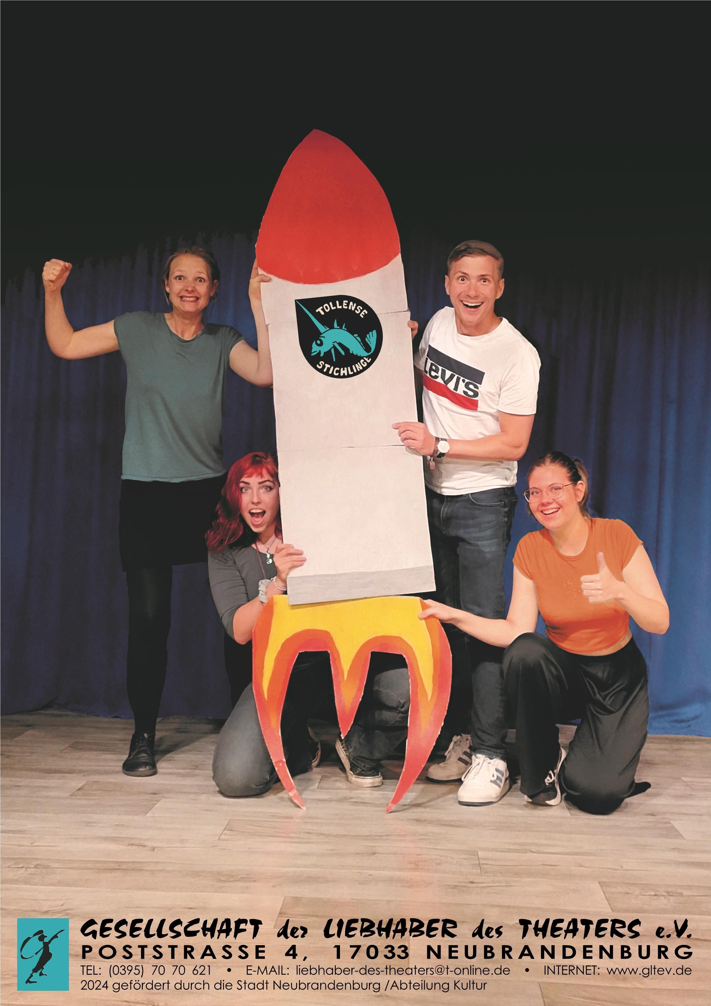 Kabarett „Tollense-Stichlinge“ feiert Premiere