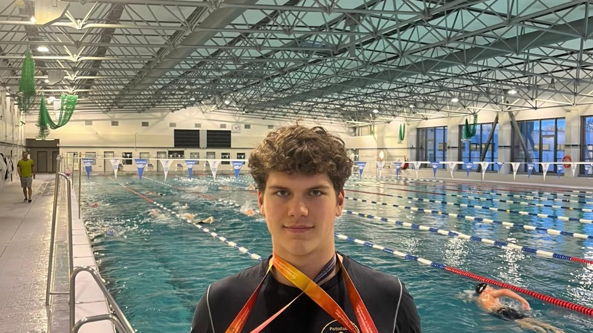 Jan Malte Gräfe schwimmt deutschen Rekord über 100 Meter Brust