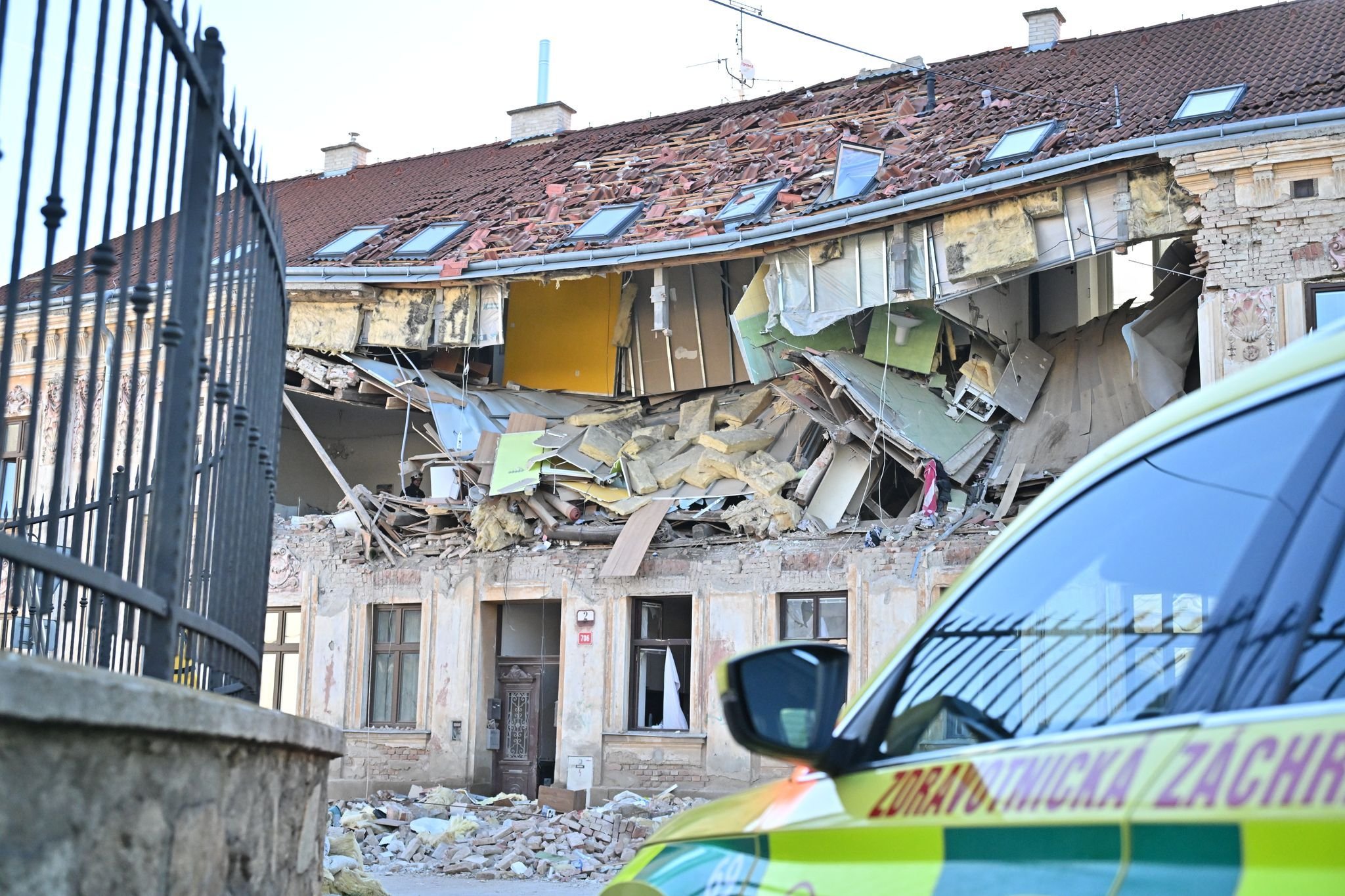 Acht Verletzte nach Explosion in Wohnhaus in Tschechien Acht Verletzte nach Explosion in Wohnhaus in Tschechien