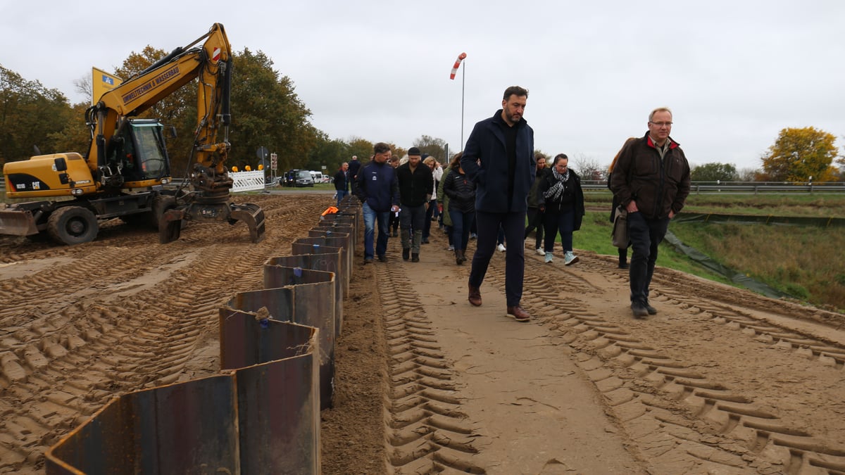 Brodaer Elbdeich fast fertig