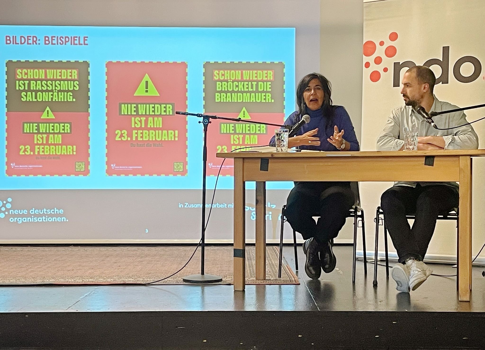 „Migration vorherrschendes Thema“ - Kampagne gegen Rassismus