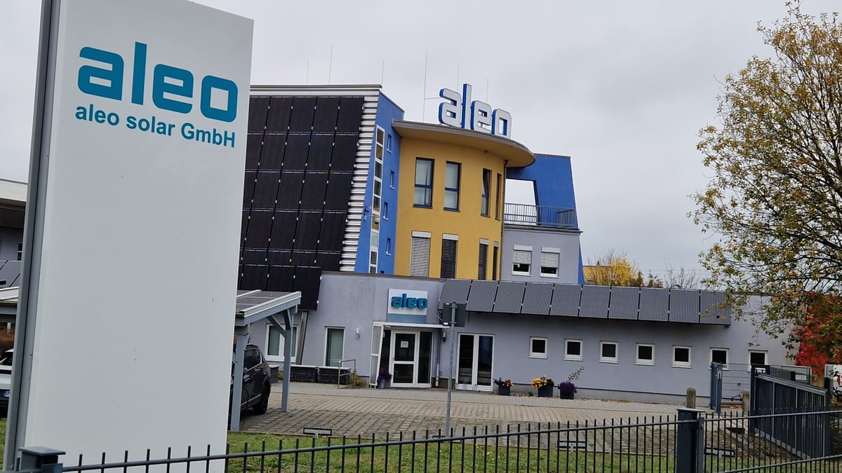 Kündigungswelle bei Modulehersteller Aleo Solar