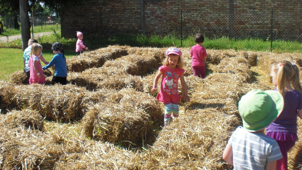 Hilferuf aus dem Labyrinth: Welcher Bauer hat für uns 100 Strohballen ...