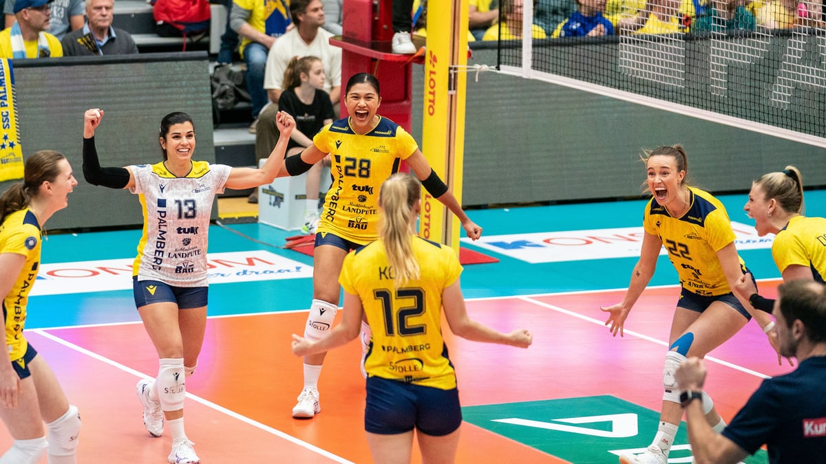 Volleyballerin von Palmberg Schwerin sind Deutsche Meister