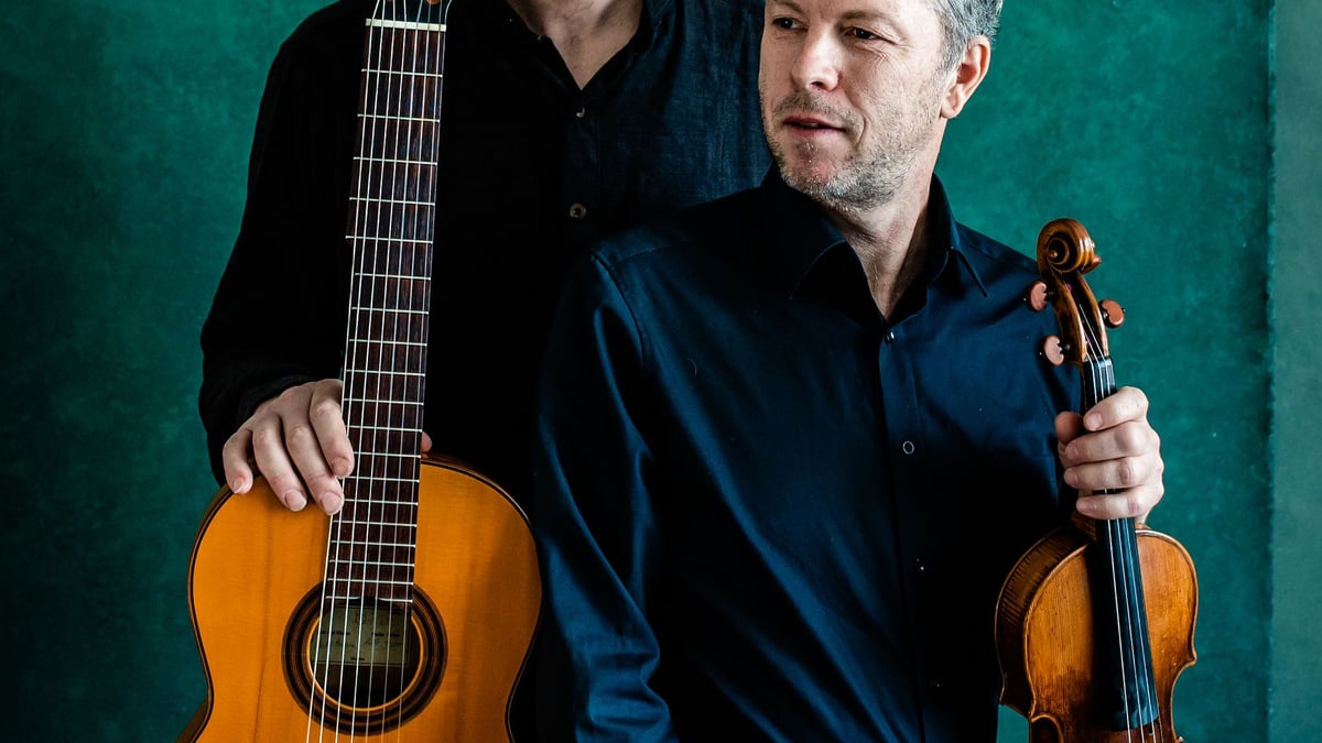 Mit innovativer und kreativer Kammermusik begeistern die Musiker Malte Vief und Thomas Fleck das ...